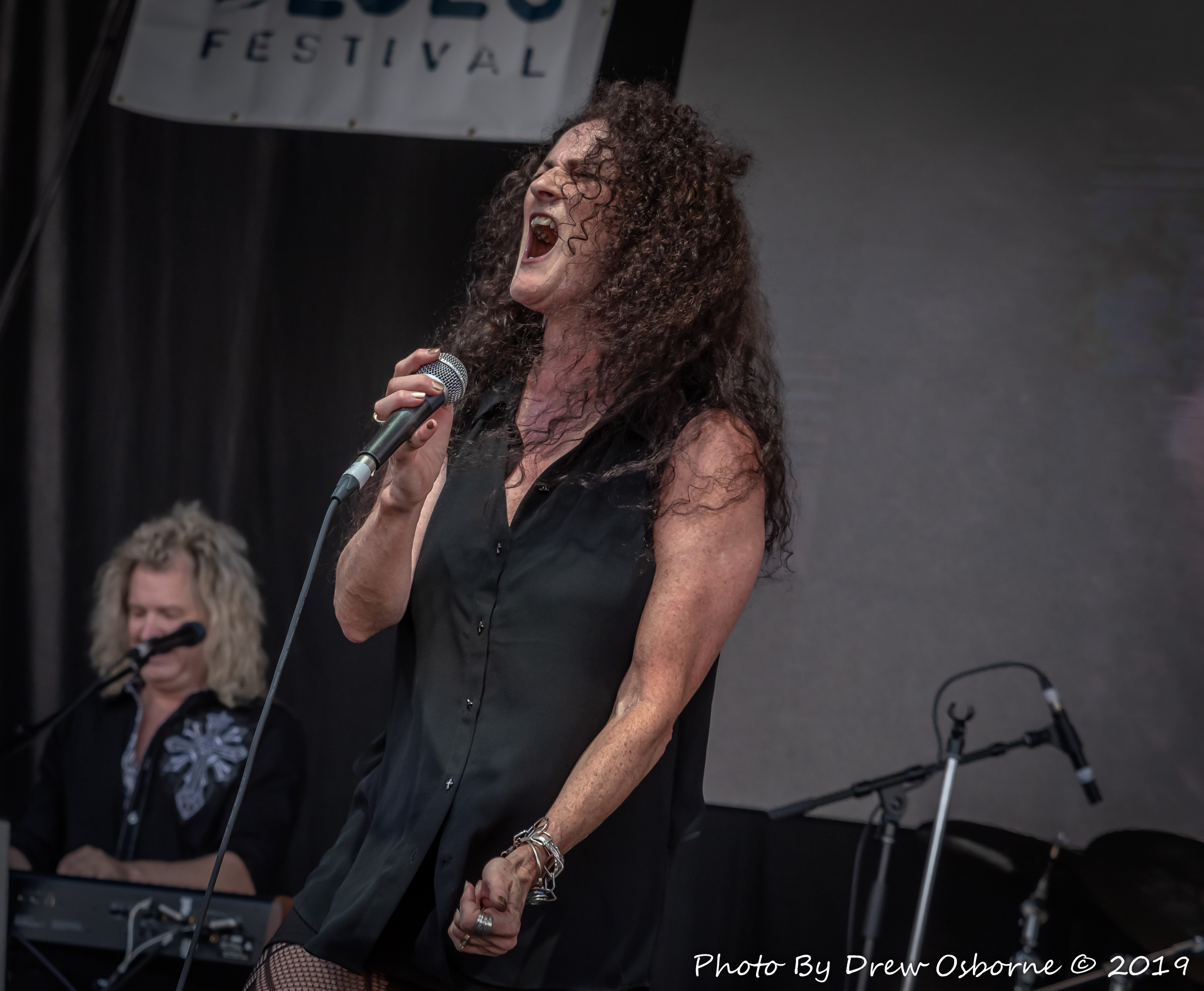 Darby Mills at TD Kitchener Blues Festival 2019 - Front of the Stage